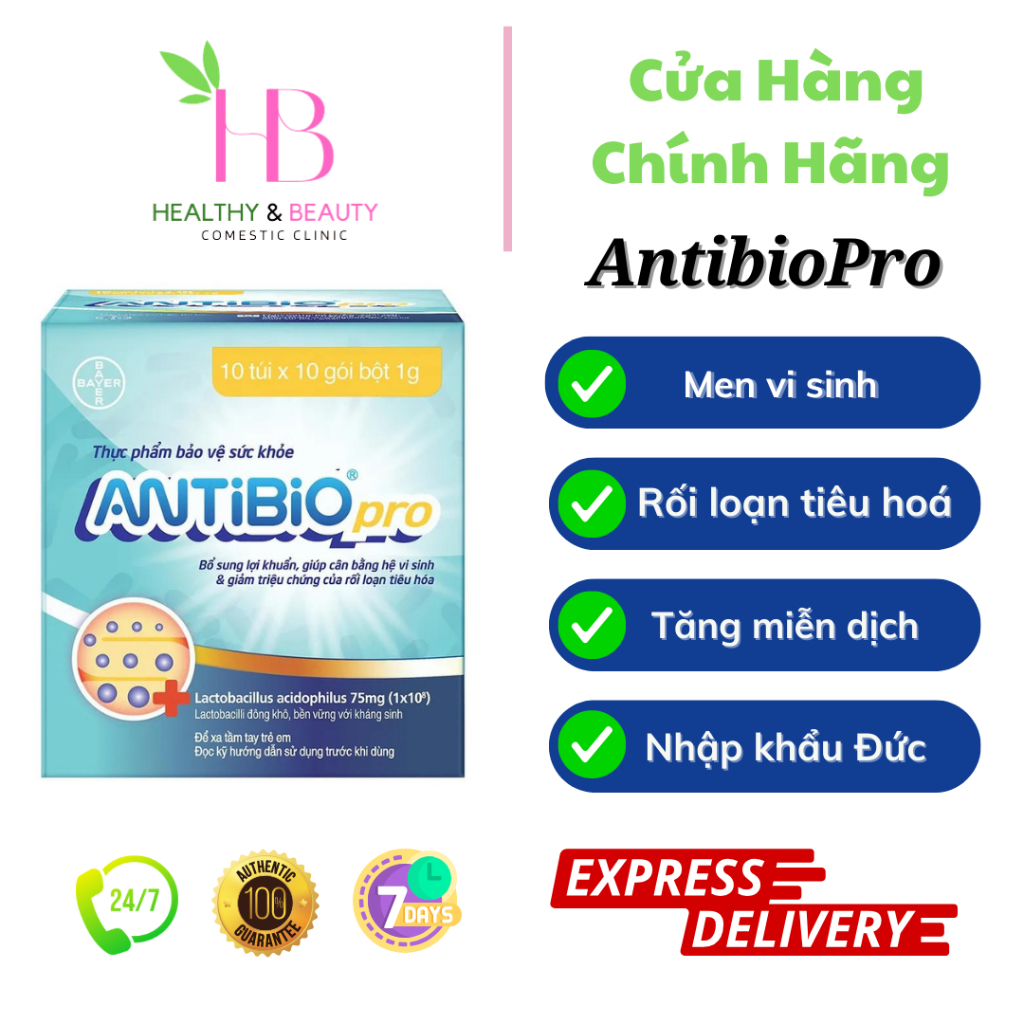 Men tiêu hoá ANTIBIO PRO - Bổ sung lợi khuẩn đường ruột [anti bio ...