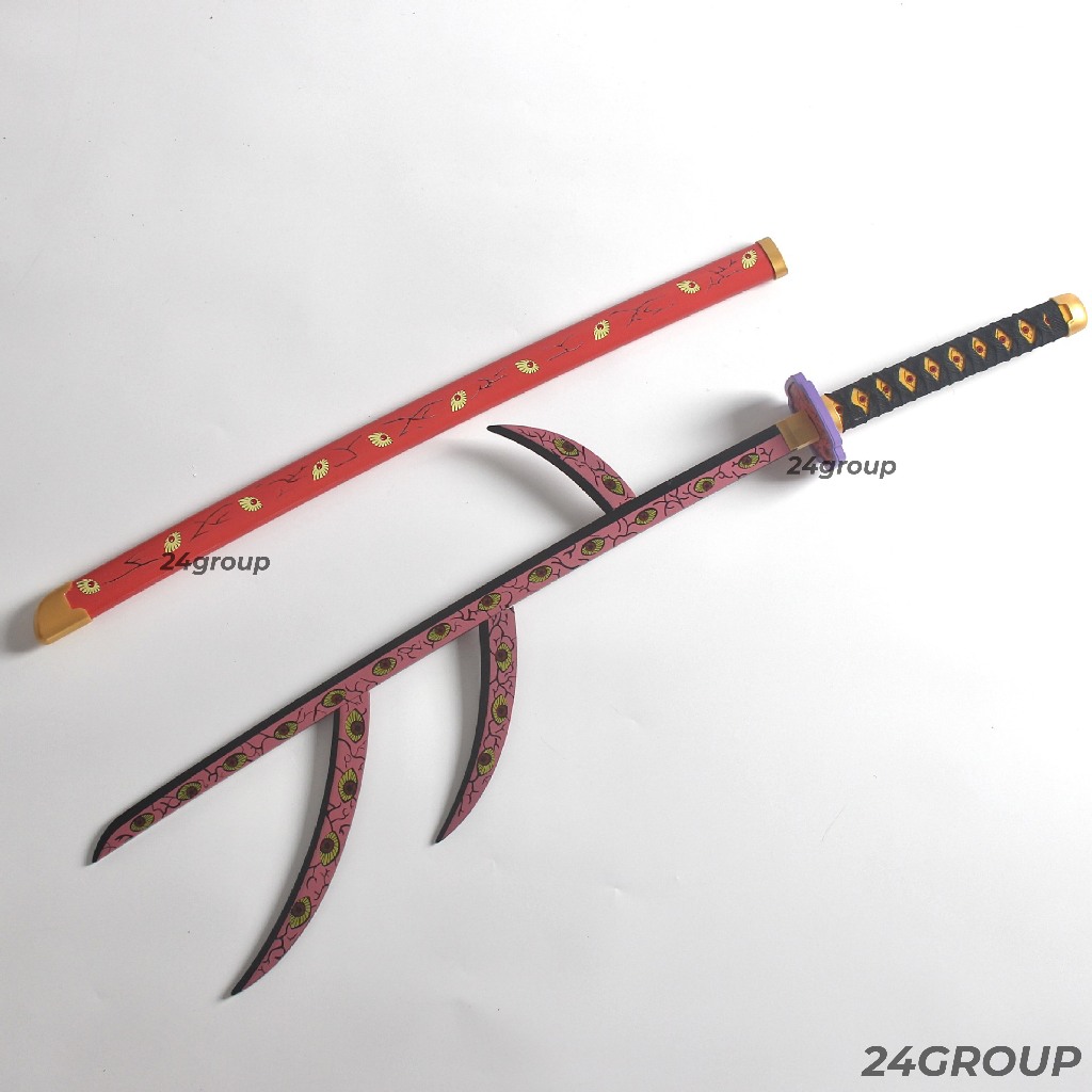 kiếm gỗ kimetsu no yaiba Demon slayer Dao Gỗ Bằng Nhựa abs Họa Tiết ...