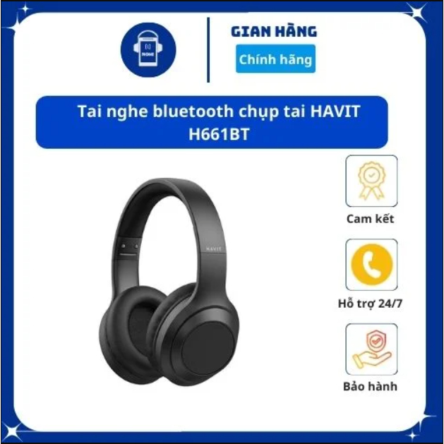 Tai nghe Bluetooth Headphone Havit H661BT Pin 12 tiếng | Kết nối 2 thiết bị | BT 5.3 | Shopee ...