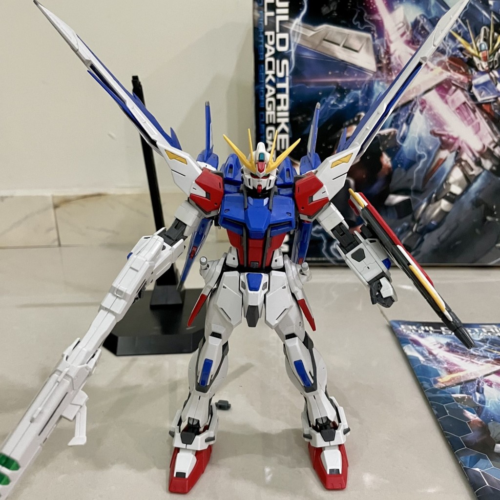 Các bộ phận body mg 1/100 Build Strike Bandai [2nd đã lắp ráp - Vui ...