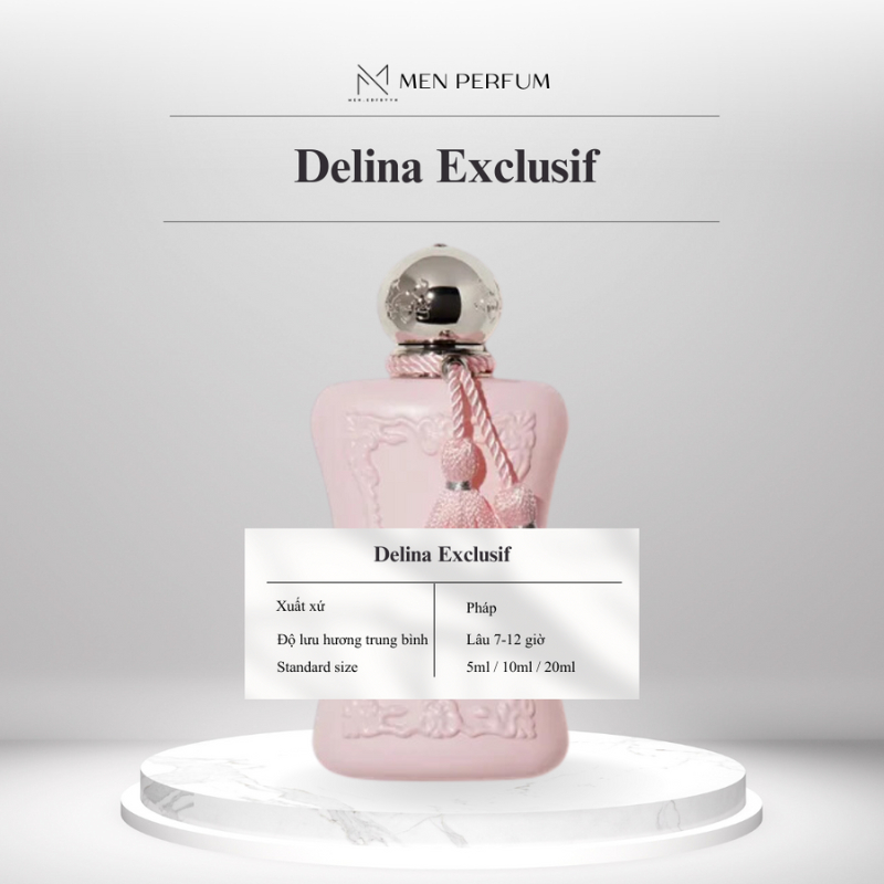 Nước hoa nữ N.EMBYVN Delina Exclusif | Nước Hoa Nữ EDP 10ml phong cách ...