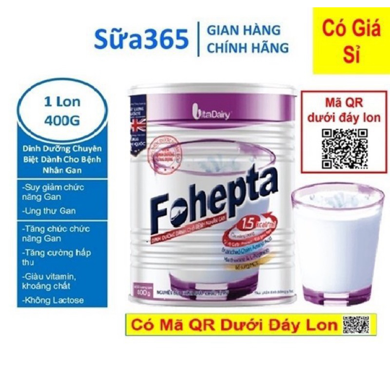 Sữa Fohepta 400g - ( Date luôn mới ) | Shopee Việt Nam