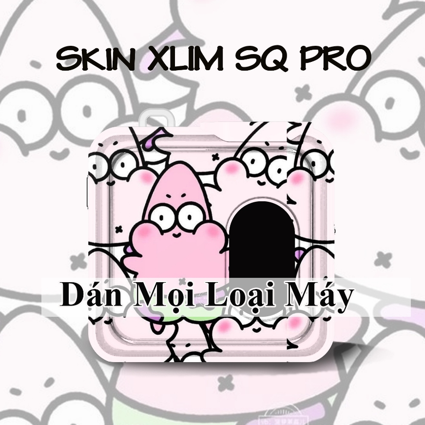 Miếng dán Skin Xlim SQ pro In Hình Bọt Biển SpongeBOB cho Điện thoại ...
