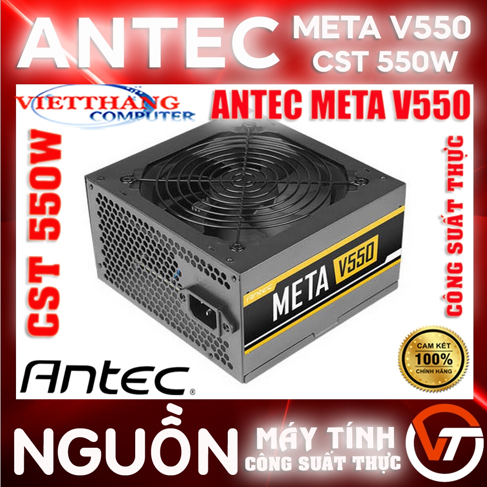 Nguồn máy tính Công suất thực Antec Meta V550 550W New 100% | Shopee ...