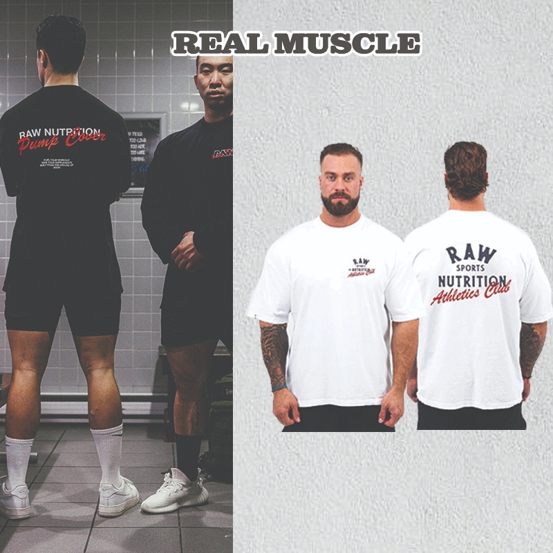 [CBUM RAW mẫu mới] áo phông RAW NUTRITION pump cover oversized chất ...
