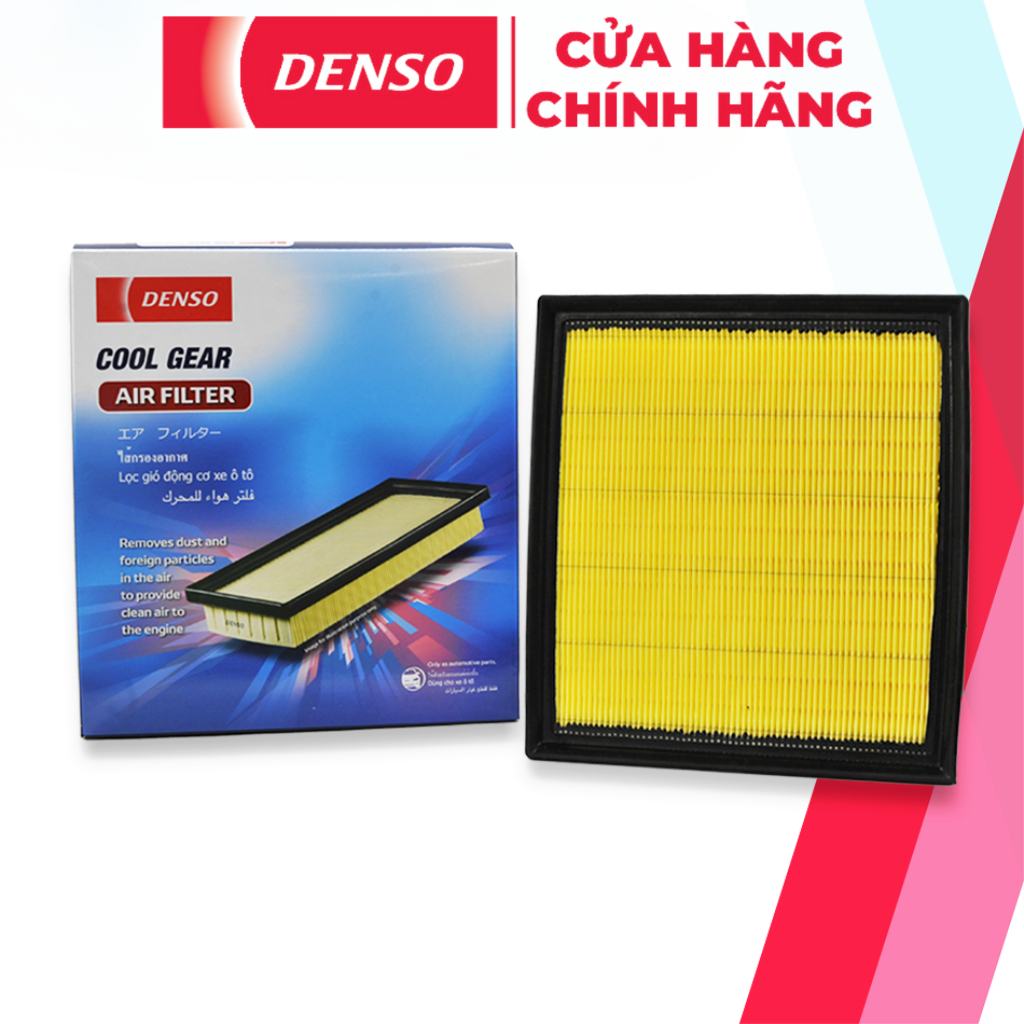 Lọc Gió Động Cơ 0890 DENSO Cool Gear, Ngăn Bụi, Dị Vật Lọt Vào Buồng ...