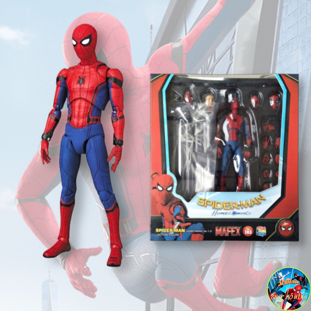 Mô Hình Spider Man Mafex No.103 Spider Man Home Coming Người Nhện Có ...