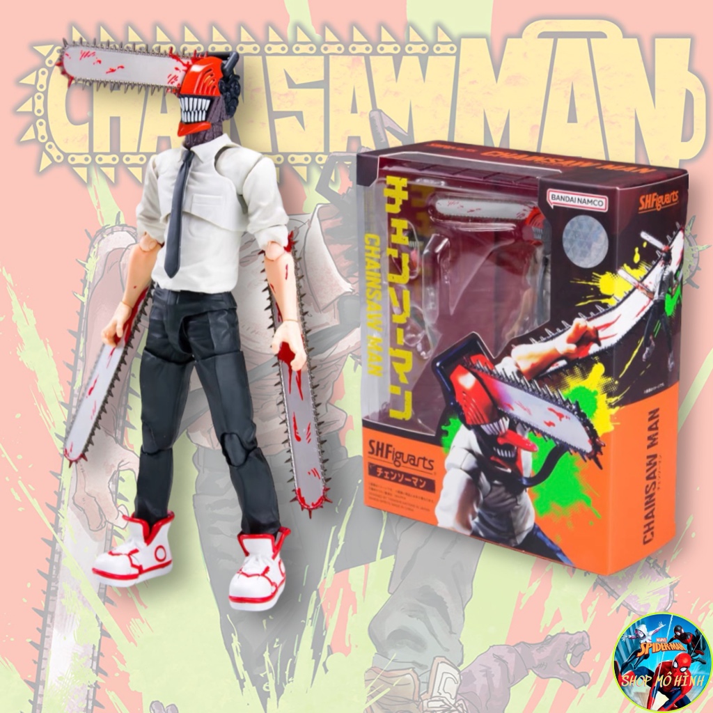 Mô Hình Nhân Vật Denji SHF Chainsaw Man Người Cưa Có Khớp Bootleg ...
