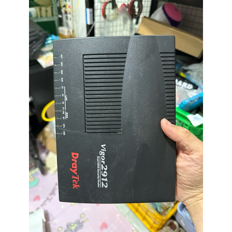 Thiết bị cân bằng tải Draytek Vigor 2912 cổng 100Mbps hàng qua sử dụng ...