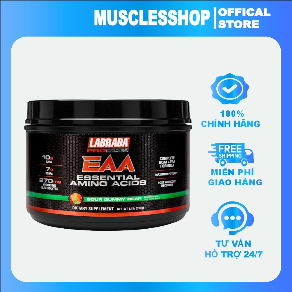 [Chính Hãng BBT] Labrada EAA Pro Series 30 Serving, Phục Hồi, Tăng Cơ ...