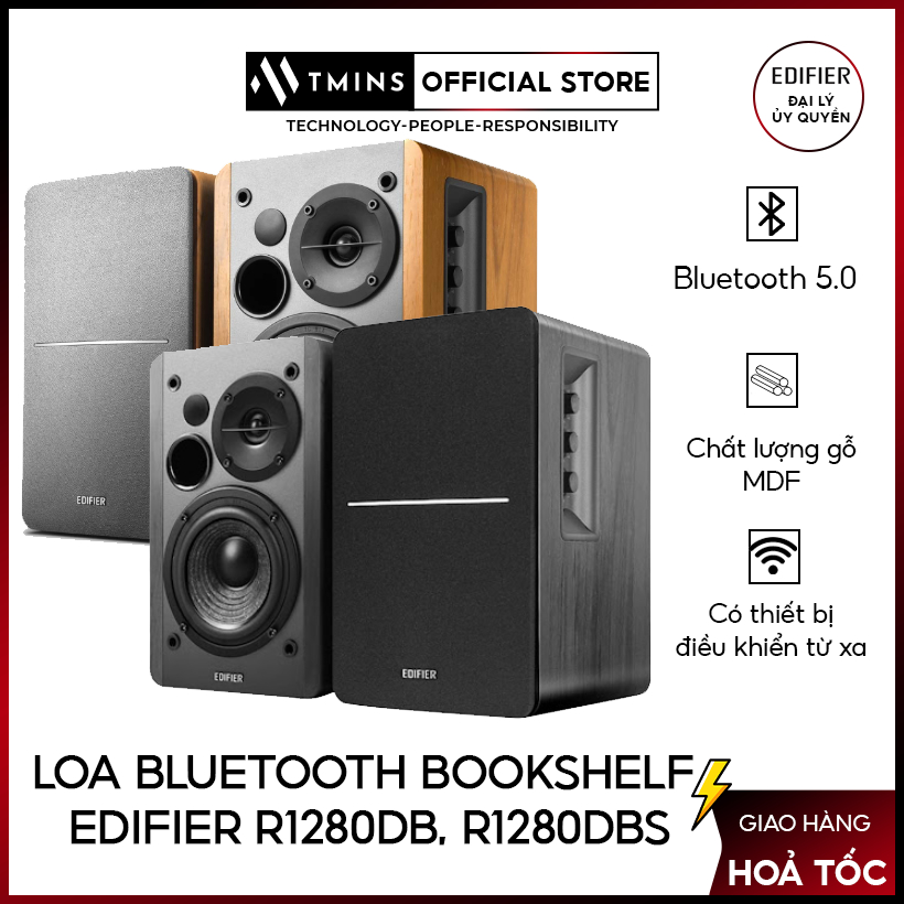 Loa bluetooth bookshelf Edifier R1280DB, R1280DBS - Hàng chính hãng ...