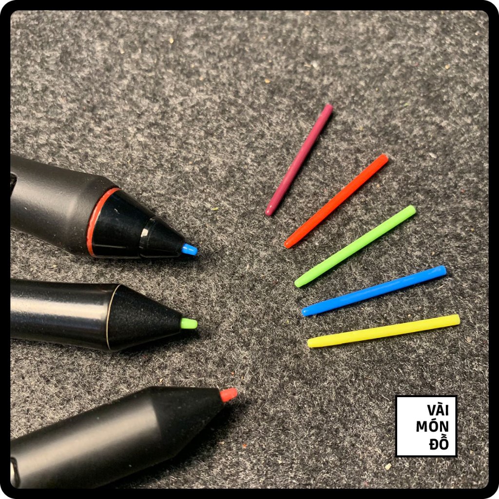 Bộ 5 Chiếc Ngòi Thay Thế Nhiều Màu Sắc Dành Riêng Cho Bút Wacom ...