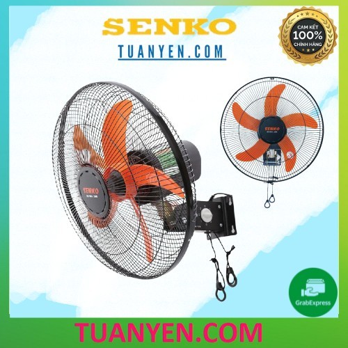 Quạt treo tường Senko TC16 công suất 47W, 3 tốc độ gió, thiết kế hiện ...