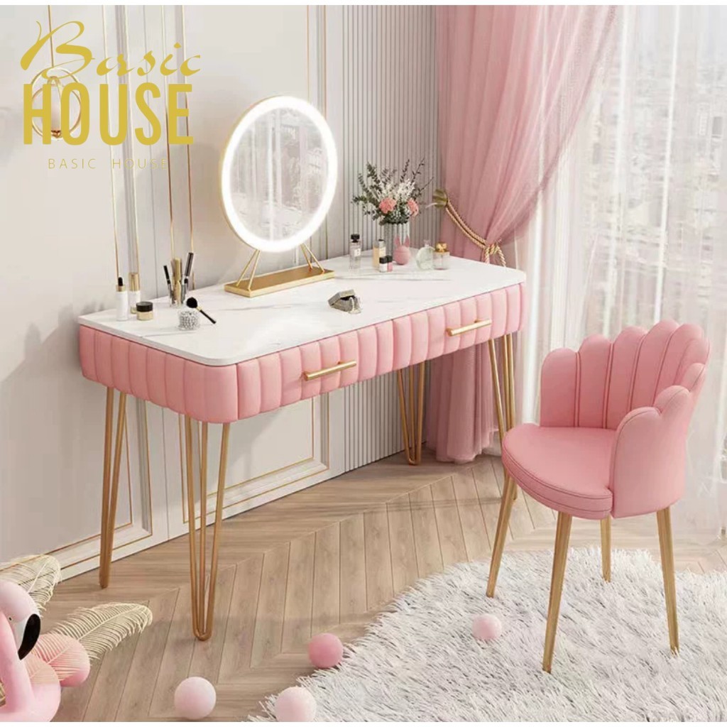 Đa chức năng Vanity phân phòng ngủ Vanity bàn trang điểm ngăn kéo khóa ...