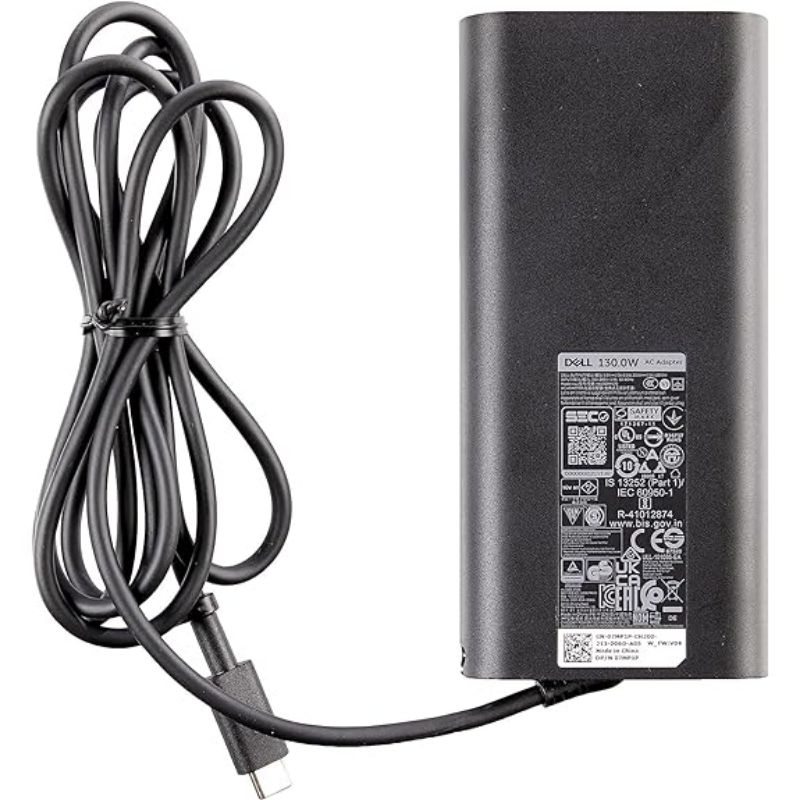 Original 130W Type C 20V 6.5A laptop charger for Dell XPS 15 9570 9575 ...