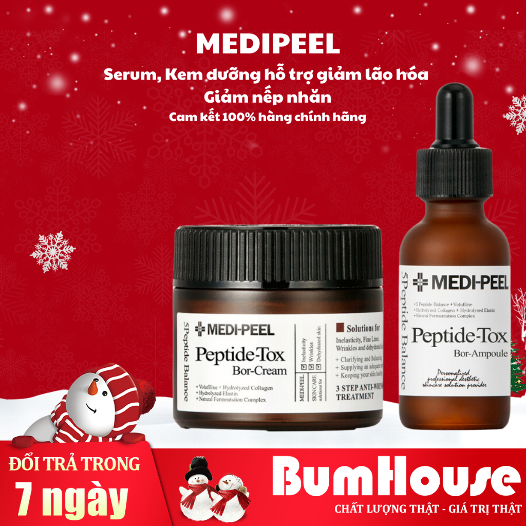 Serum, Kem Dưỡng MEDIPEEL Bor-Tox Da Căng Bóng da | Shopee Việt Nam