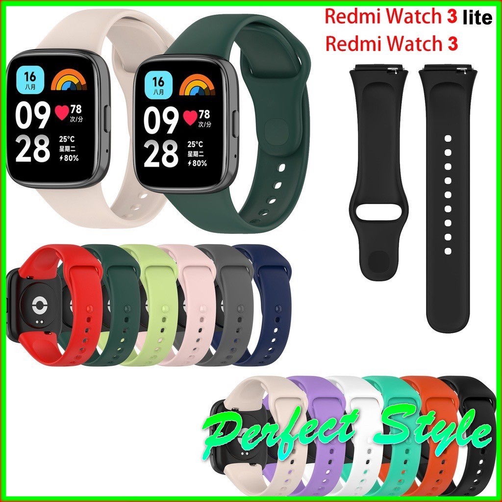 Dây Đeo Silicon Thay Thế Cho Xiaomi Redmi Watch 3 Active / Redmi watch3 lite , Redmi Watch 3 ...