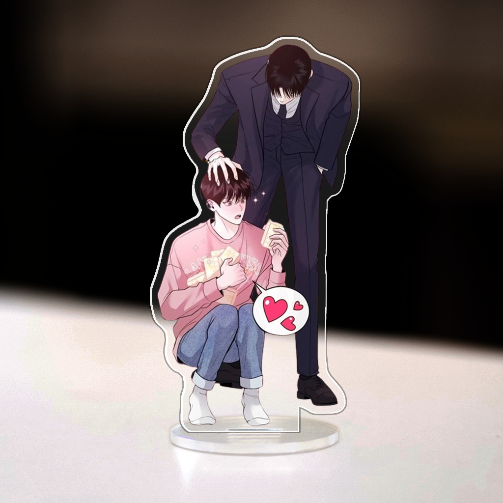 Móc khóa, mô hình standee, Tranh kính Sự cứu rỗi của thứ 2 Manhwa BL ...