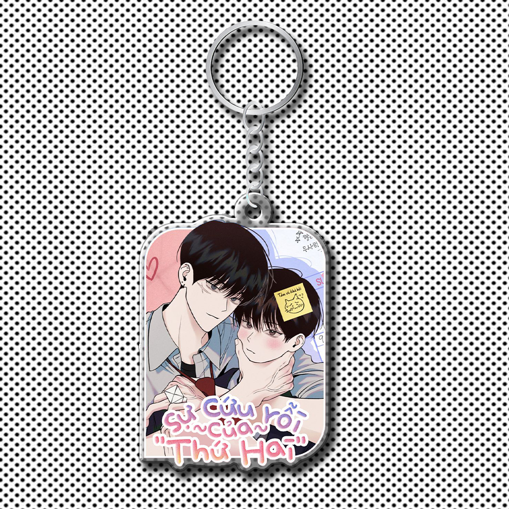 Móc khóa, mô hình standee, Tranh kính Sự cứu rỗi của thứ 2 Manhwa BL ...
