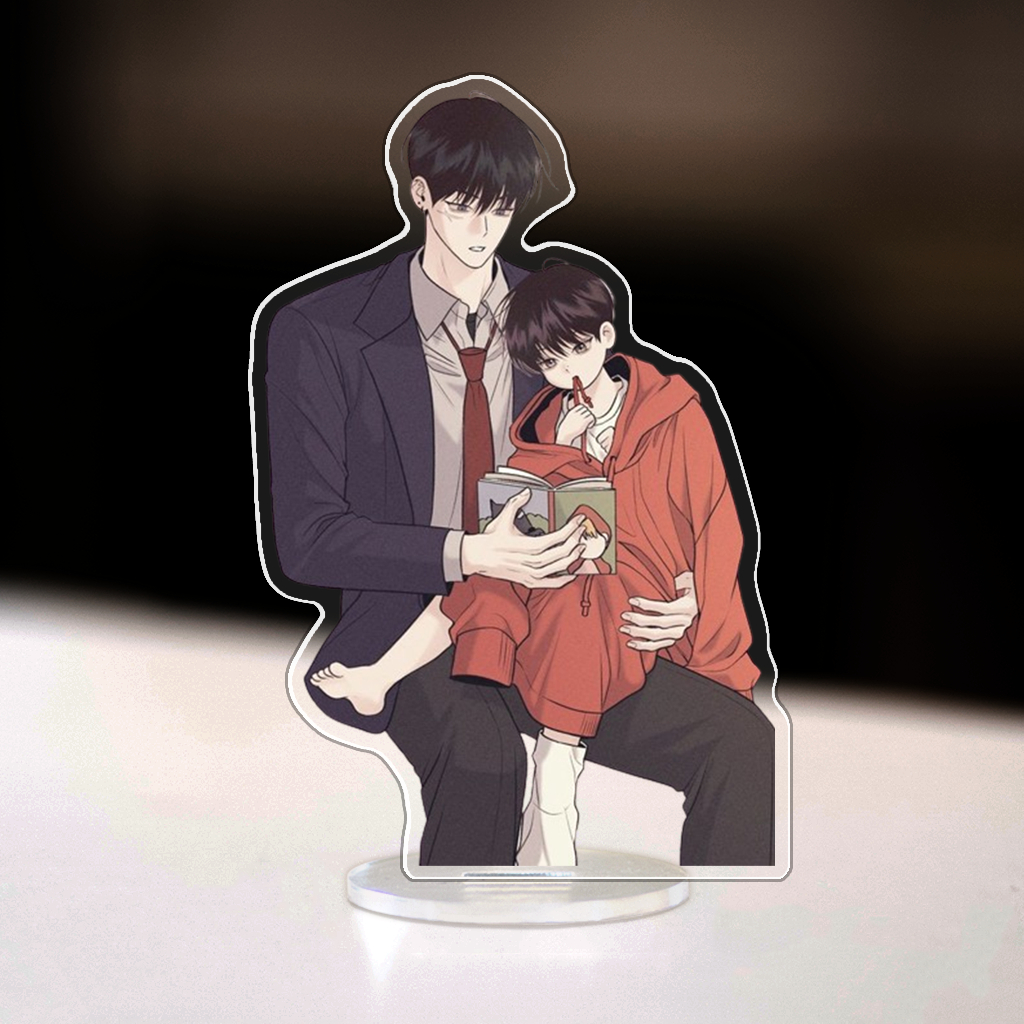 Móc khóa, mô hình standee, Tranh kính Sự cứu rỗi của thứ 2 Manhwa BL Monday's Savior Gu Yoon Won ...