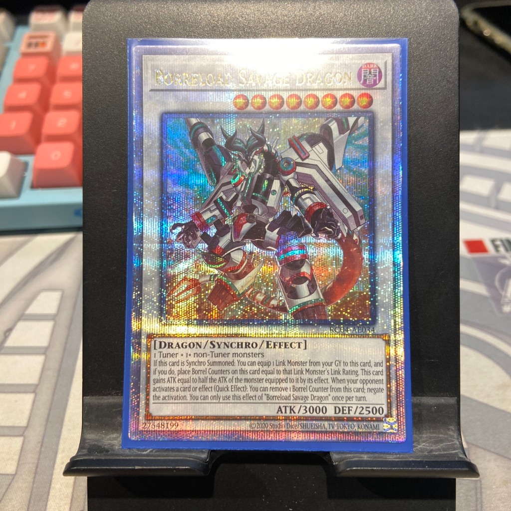 [ Bài Yugioh Chính Hãng ] RC04-AE034 Borreload Savage Dragon (QCSR) | Shopee Việt Nam