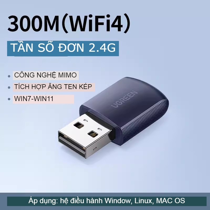 USB Thu Sóng WiFi 650Mbps 2.4G & 5G | Shopee Việt Nam