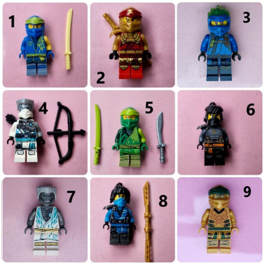 Minifigures Ninjago mẫu 3 ( mini lego ninja ) | Shopee Việt Nam