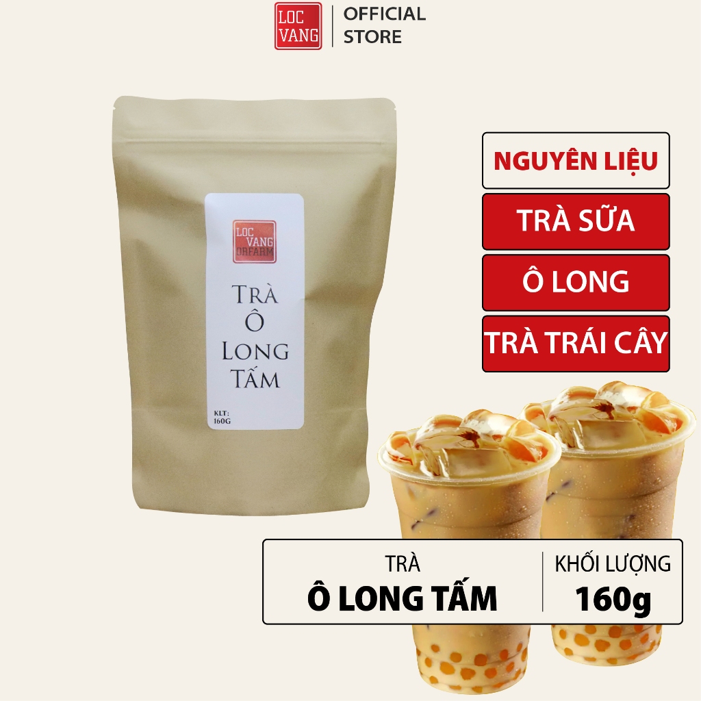 Trà Ô Long (Oolong,Olong,Ôlong) Tấm - Pha Trà Sữa Chuyên Dụng - Túi ...