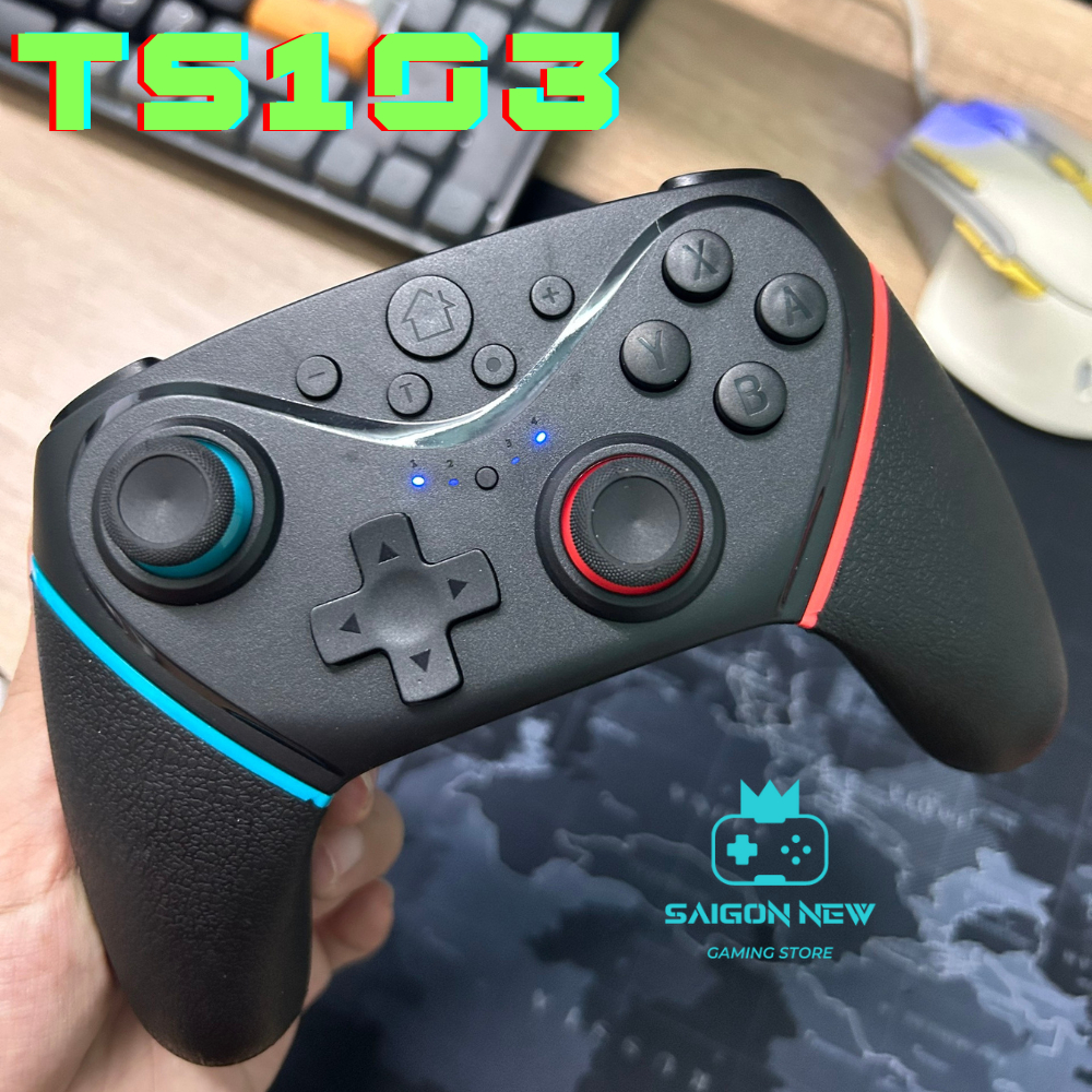 Tay Cầm Chơi Game không dây TS103 -Tay cầm bluetooth analog xoay 360 ...