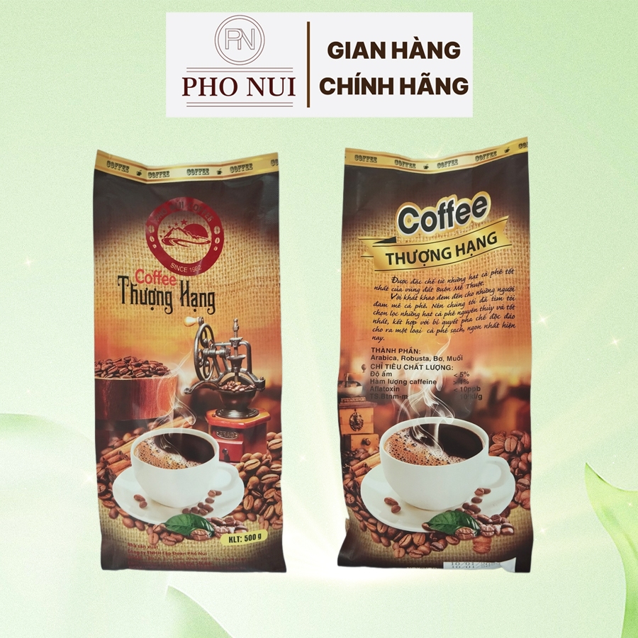 Cafe Rang Xay Thượng Hạng 500gr - Nông Sản Phố Núi | Shopee Việt Nam