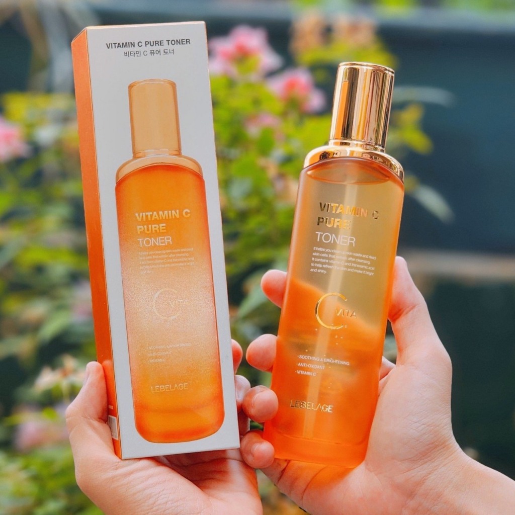 Nước Hoa Hồng Sáng Da Lebelage Vitamin C Pure Toner 120ml | Shopee Việt Nam
