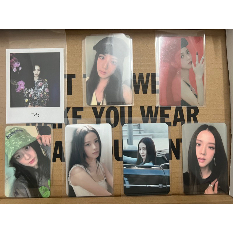Lẻ Card off jisoo chính hãng- BLACKPINK | Shopee Việt Nam