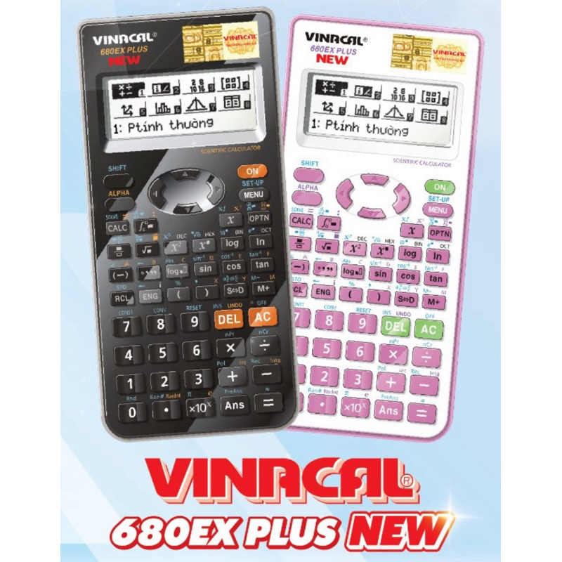 Máy tính Vinacal 680EX PLUS NEW | Shopee Việt Nam