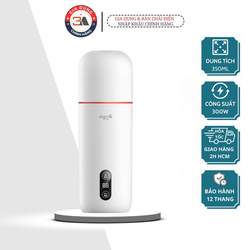 Bình đun nước giữ nhiệt DR035/DR035S portable electric water bottle - Hàng Chính Hãng | Shopee ...