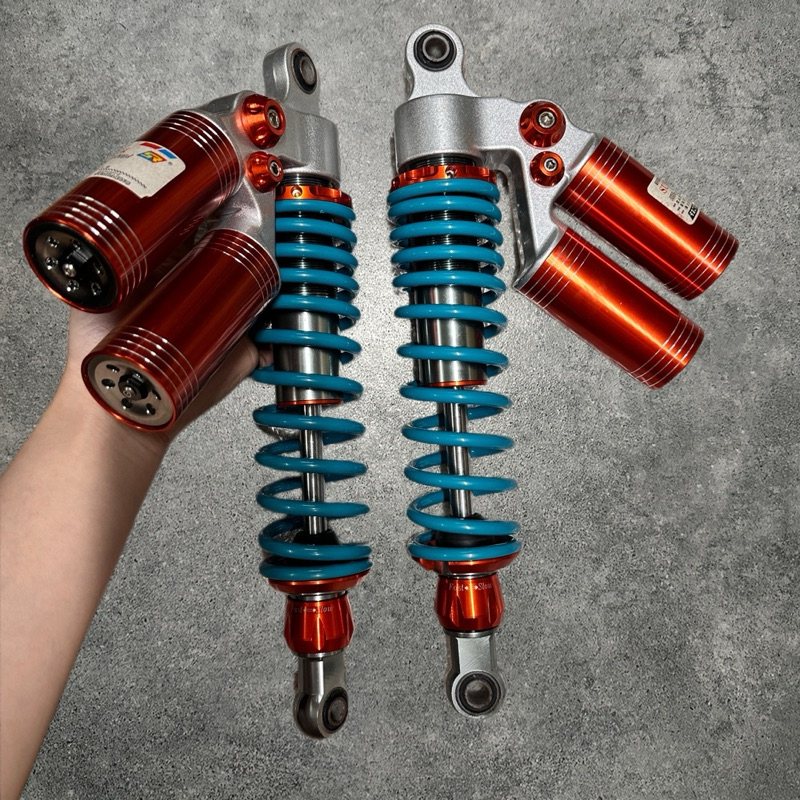 Phuộc bình dầu ( chỉnh thật ) Sum racing gắn wave dream axelo cub 330 ...