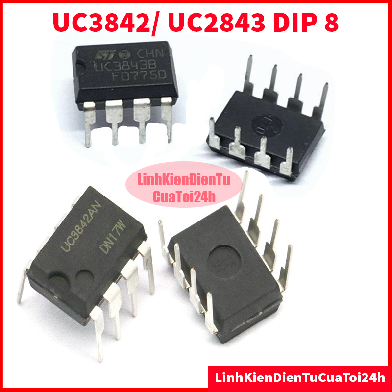 IC Quản Lý Nguồn UC3842, UC3843 DIP 8 | Shopee Việt Nam