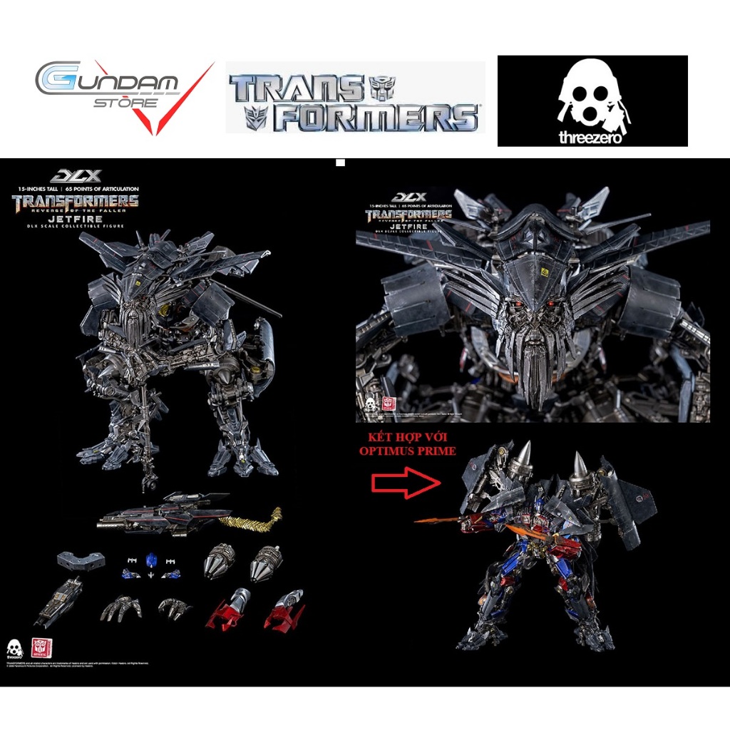 Mô Hình Transformers JETFIRE THREEZERO Movie Revenge Of The Fallen Đồ ...