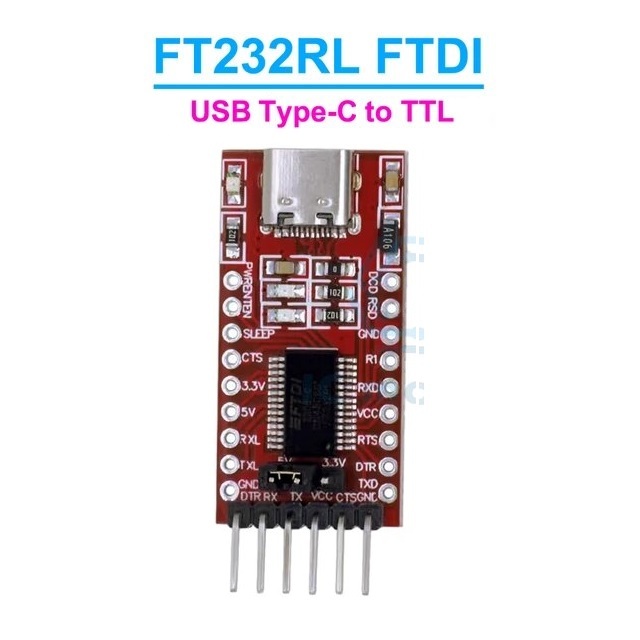 Mạch lập trình TTL/UART cổng kết nối USB-C Type C đời mới (Chipset FT232 - FTDI) | Shopee Việt Nam