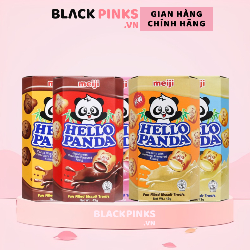 Bánh gấu Meiji Hello Panda hộp 43g | Shopee Việt Nam