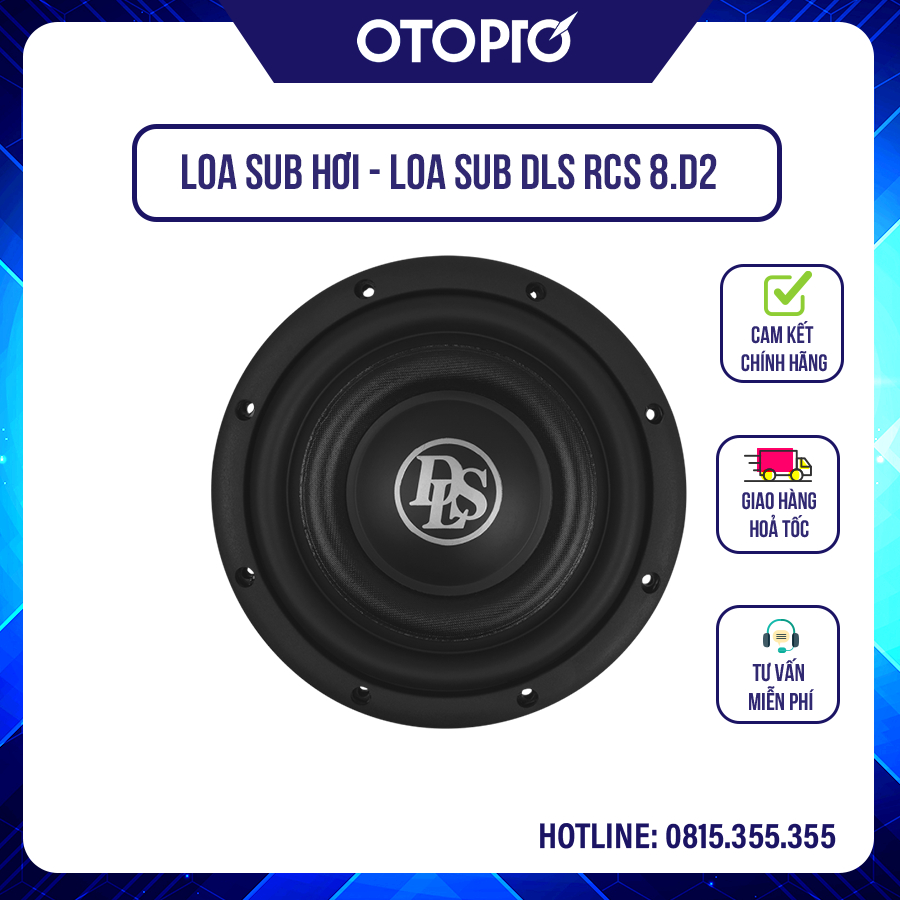 Loa Sub hơi cho oto - Loa Sub DLS RCS 8.D2 | Shopee Việt Nam