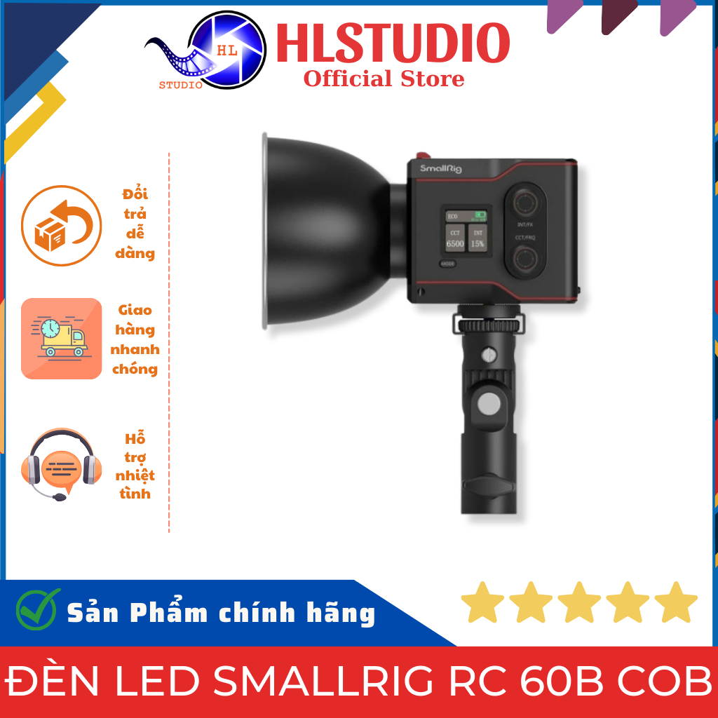 Đèn Led SmallRig RC 30B,60B COB, RC 60C RGBCW - HL Studio - Công Nghệ ...