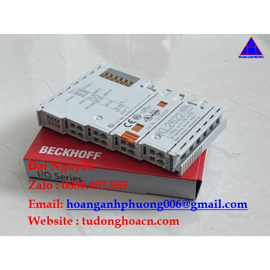 KL2622 bộ mô đun chính hãng Beckhoff mới - Bảo hành 1 năm - Công ty HAP ...