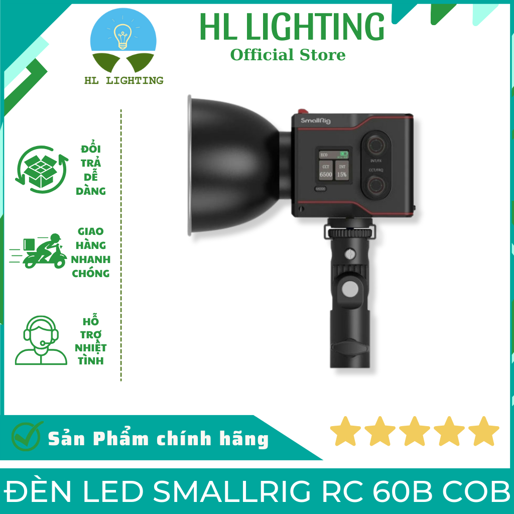 Đèn Led SmallRig RC 30B,60B COB, RC 60C RGBCW - HL Lighitng - Công Nghệ ...