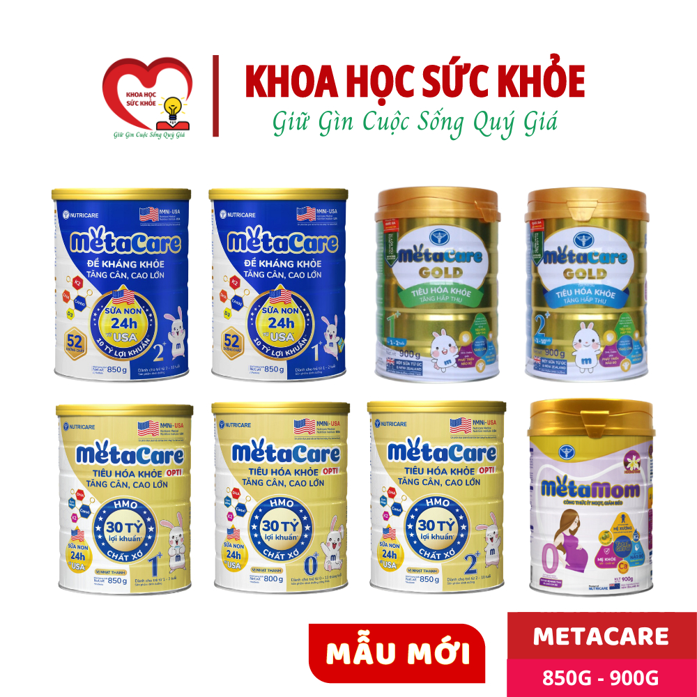 Sữa MetaCare 1 2 3 4 900G - Hỗ Trợ Phát Triển Não Bộ Tiêu Hóa Khỏe Hấp Thu Tốt khoahocsuckhoe ...