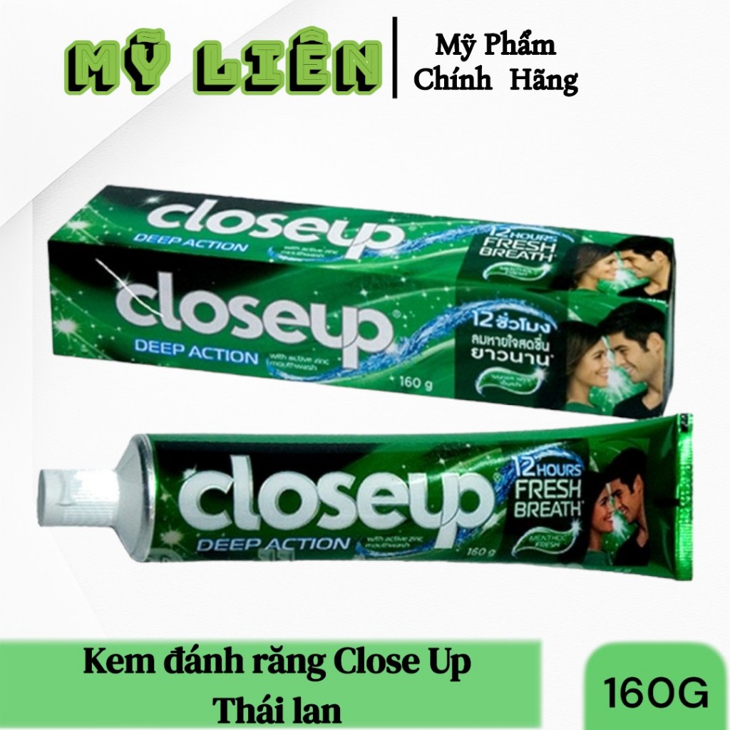 [CHÍNH HÃNG] Kem đánh răng Close Up Thái lan - Closeup 160g | Shopee ...