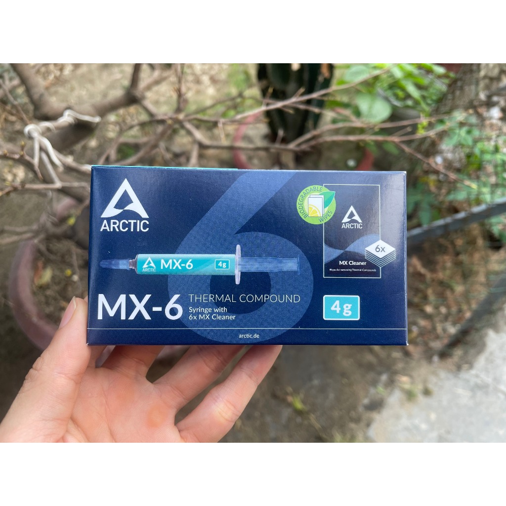 Keo tản nhiệt máy tính laptop Arctic MX6 4g (New seal) | Shopee Việt Nam