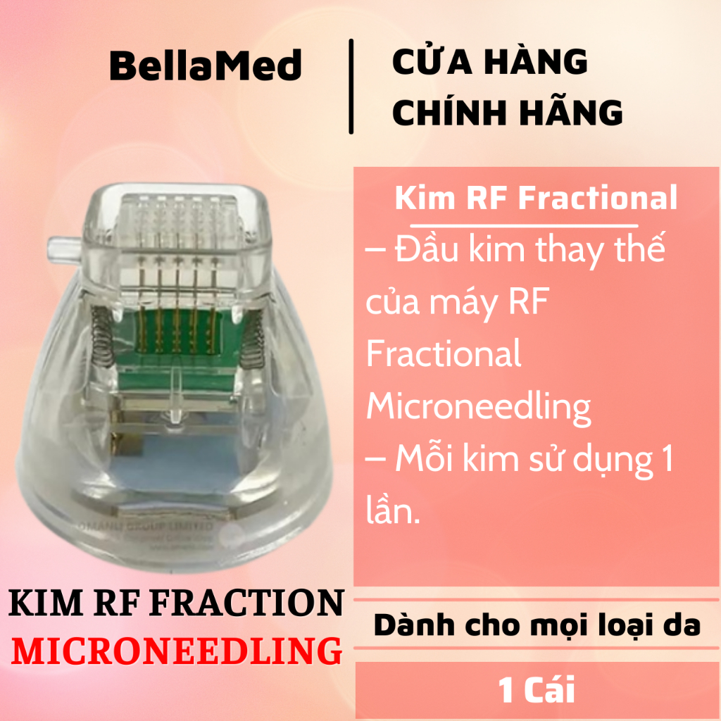Đầu kim máy RF Fractional Microneedling needles - Kim máy RF vi điểm ...