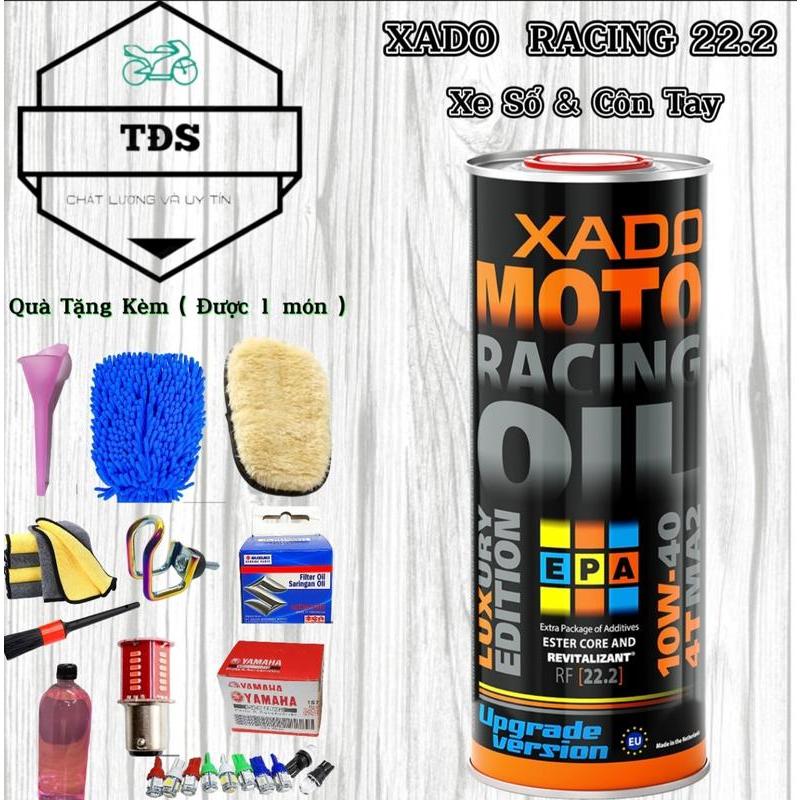 NHỚT XADO 22.2 RACING 10W-40 CAO CẤP CHÍNH HÃNG Dầu Nhớt Dầu | Shopee ...
