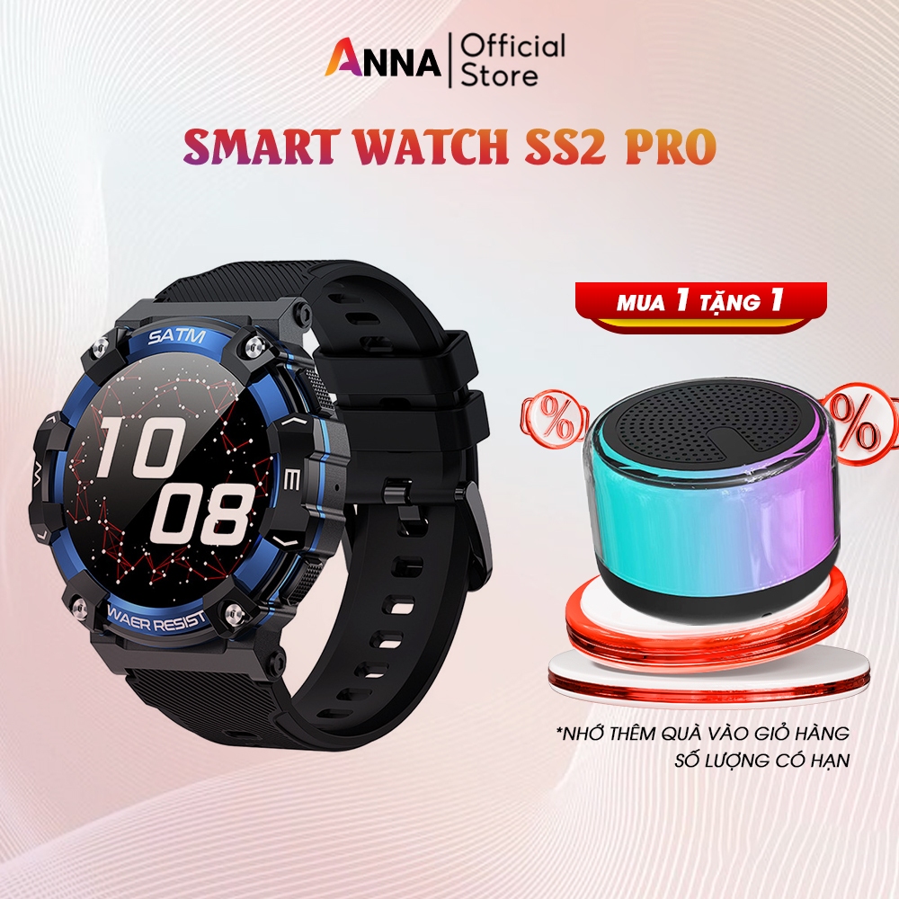 Đồng hồ thông minh Smart watch SS2 Pro nghe gọi lướt web, thể thao, đo ...