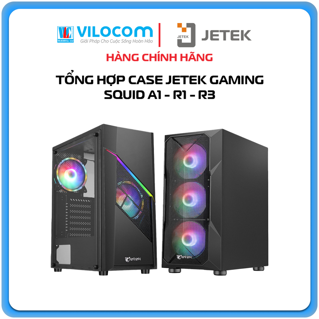 Tổng hợp các mã case gaming Jetek EN16 - SQUID A1 - R1 - R3 - Hàng ...